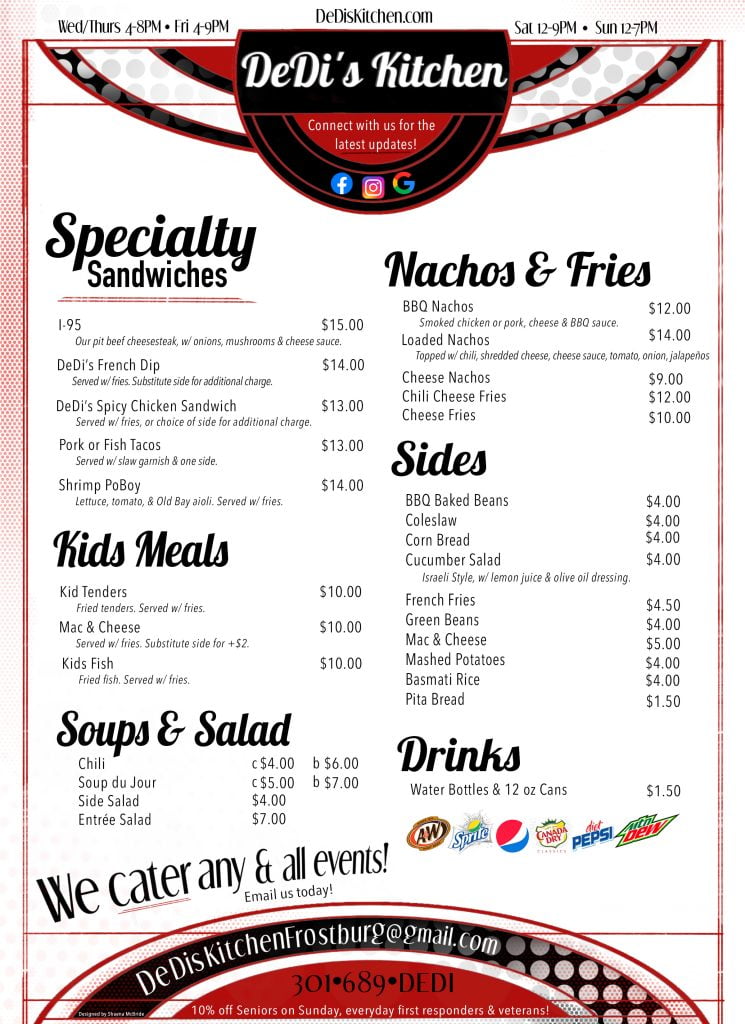 DeDi’s Kitchen – Comfort Food Restaurant