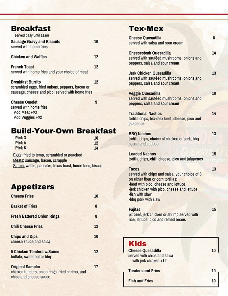 DeDi’s Kitchen – Comfort Food Restaurant